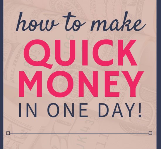 How To Make Quick Money In One Day Financial Analyst Insider